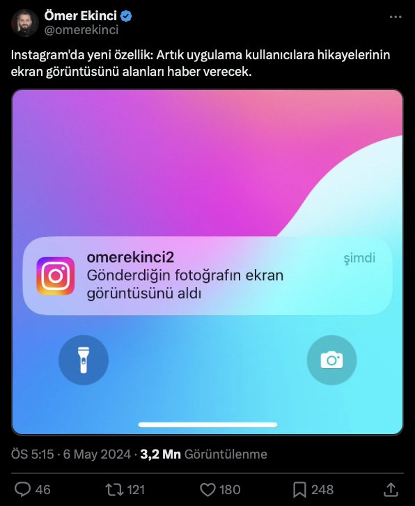 Instagram Hikayede SS Alınca Bildirim Gidiyor mu? (2025 Güncel)
